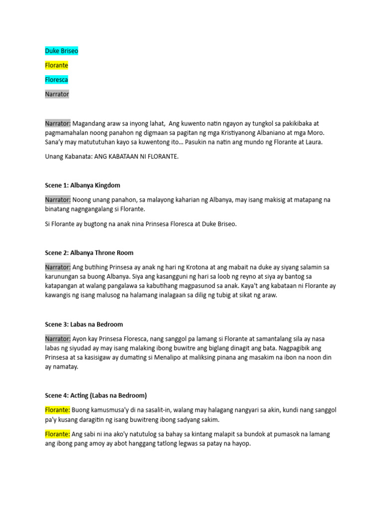 Final Script | PDF