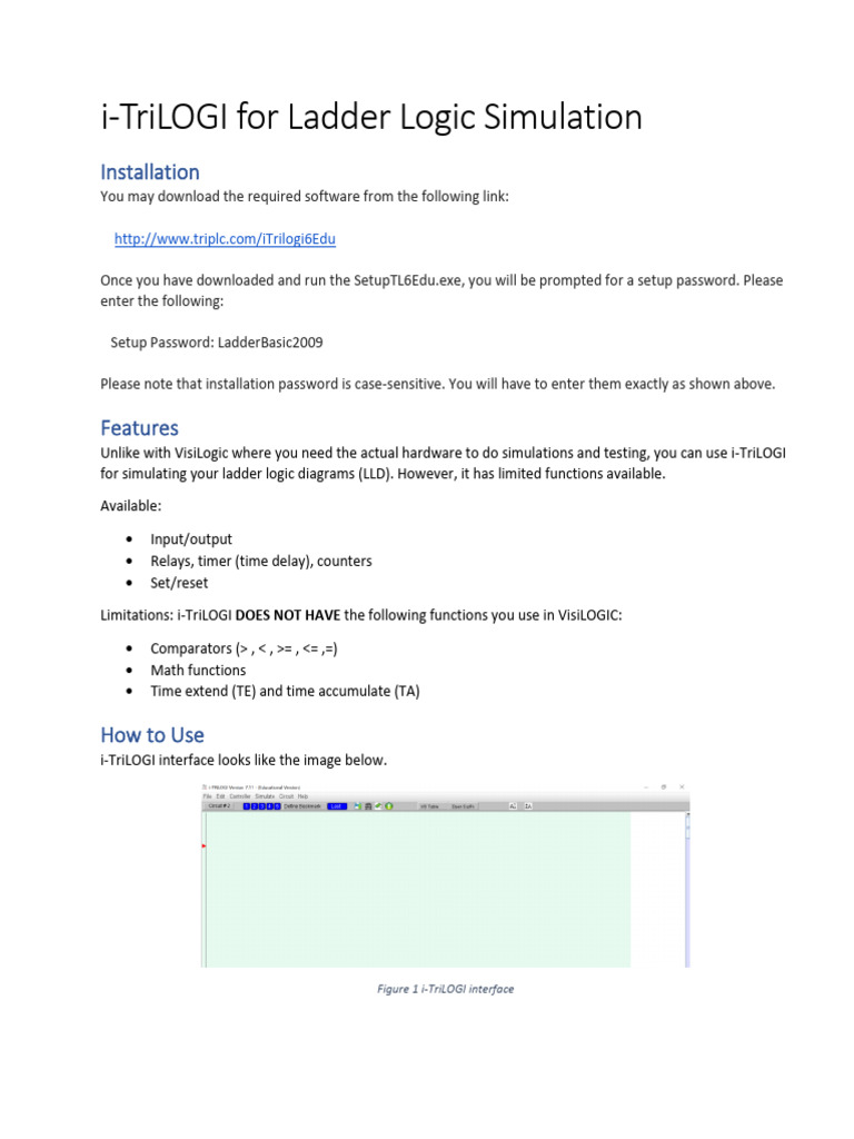 Using iTrilogi | PDF | Logic Gate | Timer