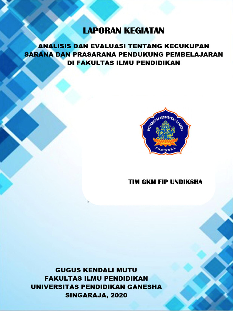 Evaluasi Sarana Pembelajaran FIP Undiksha | PDF