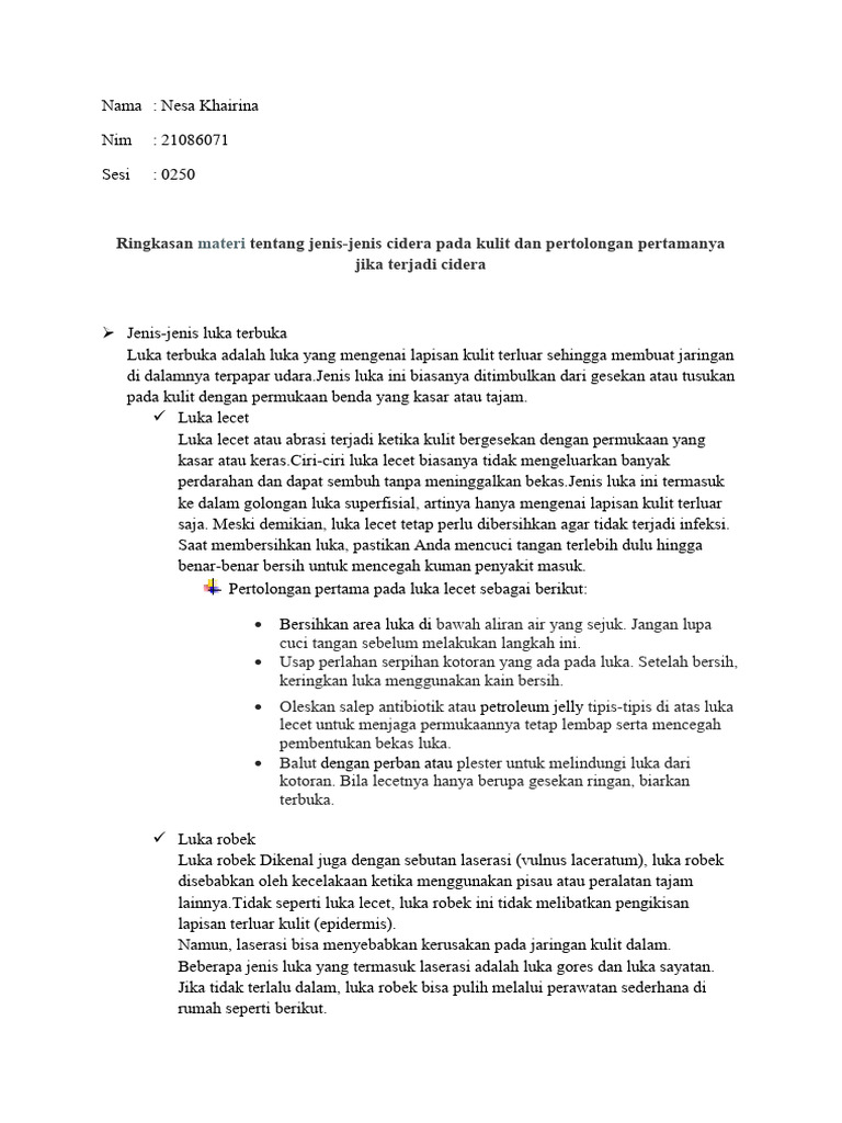 Tugas P3K NESA KHAIRINA | PDF