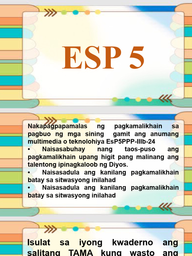 Esp 5-Q3-Feb13-2024 | PDF