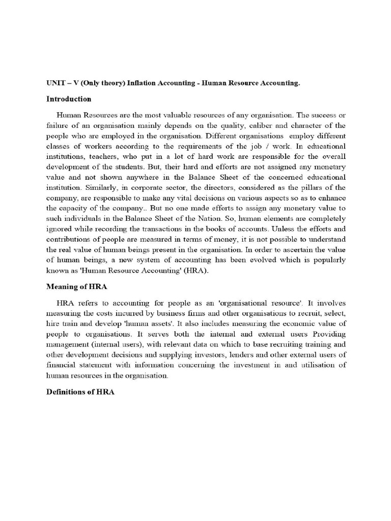 Unit-5 of Accounting For Manager | PDF | Debits And Credits | Value ...