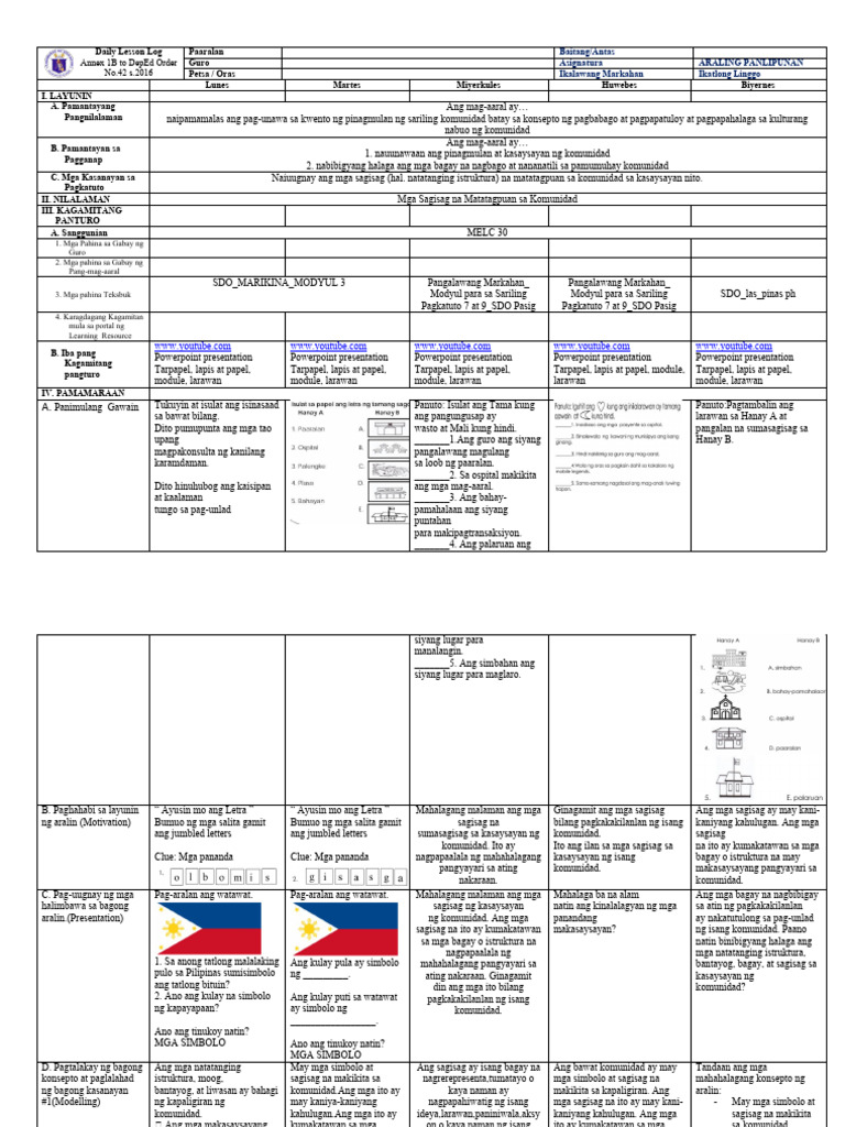 2nd Quarter AP Week 3 MELC | PDF