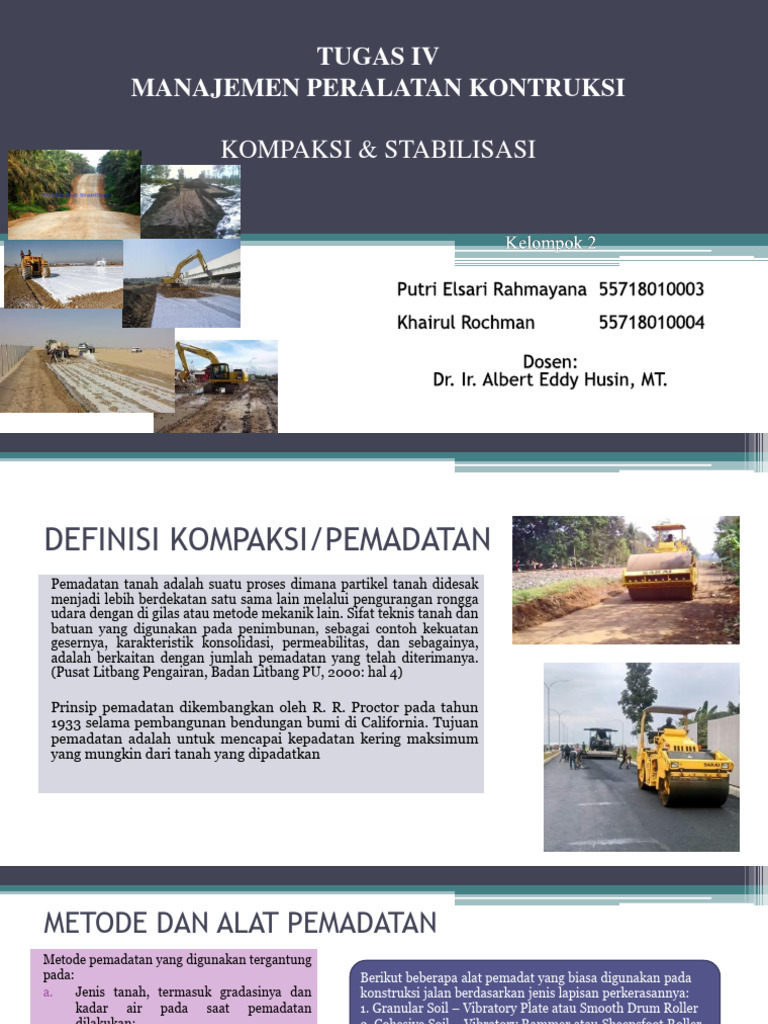 Metode Peralatan Konstruksi Tugas IV | PDF