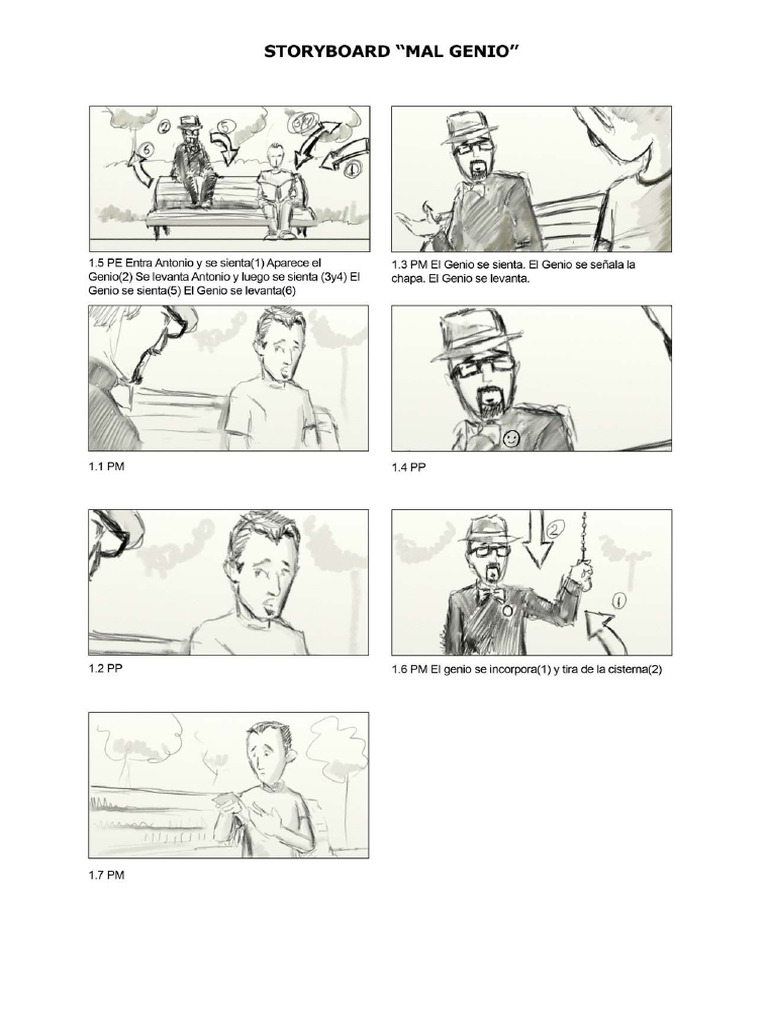 STORYBOARD Mal Genio | PDF