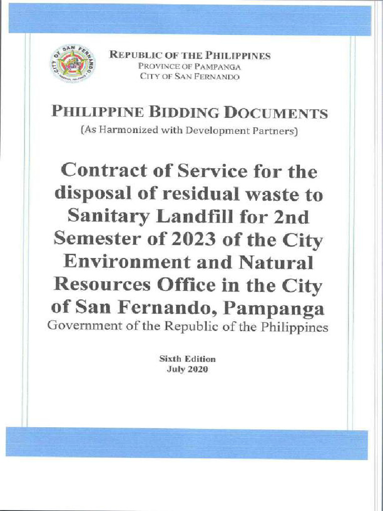 Bidding Documents and Terms of Reference | PDF | Specification (Technical Standard) | Procurement