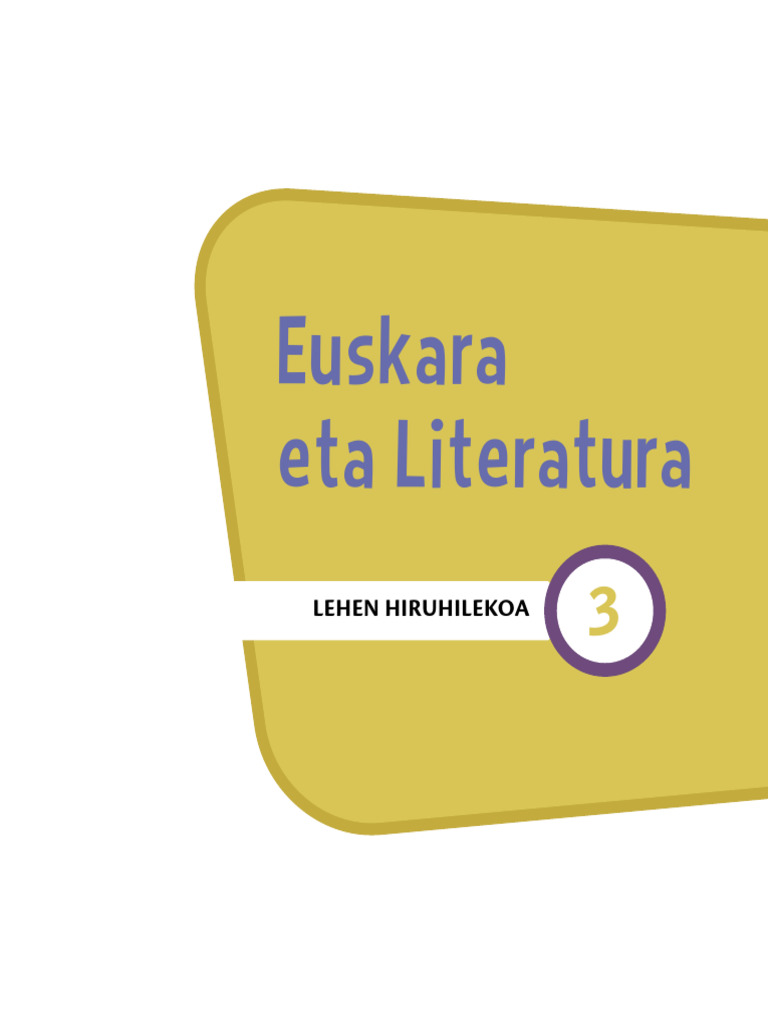 Ep3 135273 Euskara 3 Al Eus - 1 | PDF