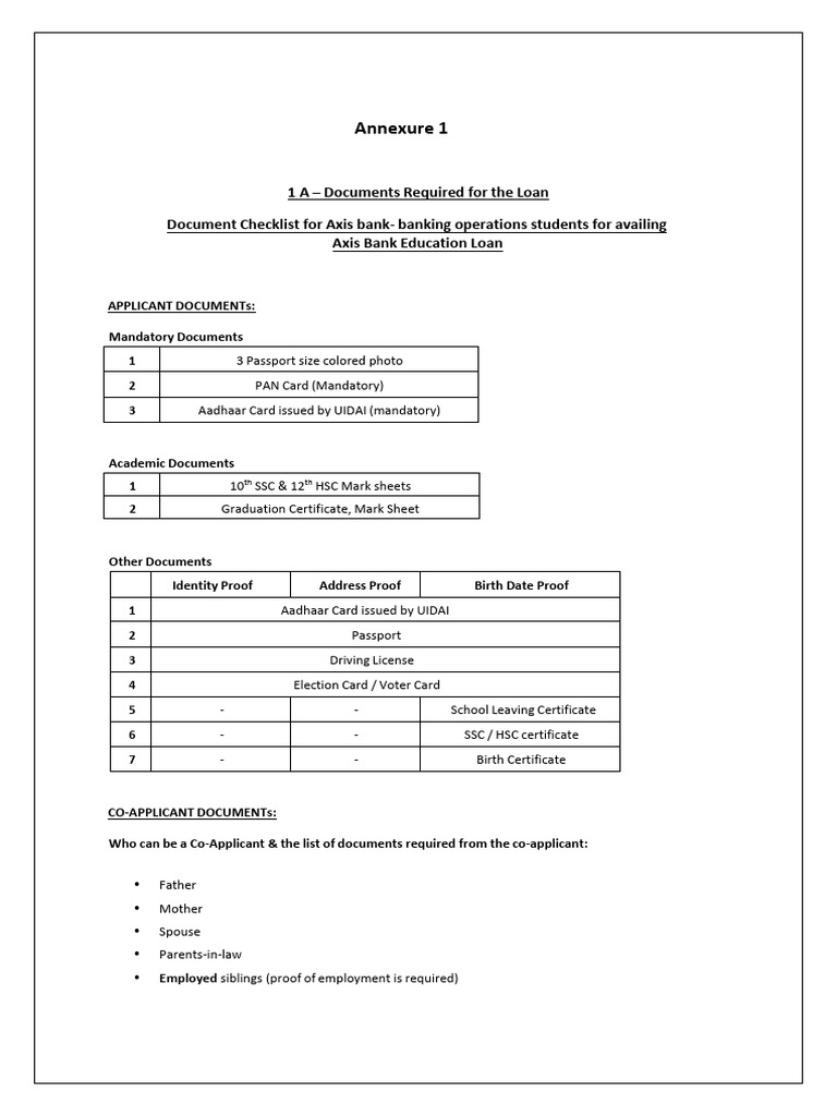 Annexure 1 Guidelines For Loan Candidates WBO | PDF | Banks | Private ...
