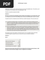 FA2 Mock Exam 2 Questions and Answers | PDF | Debits And Credits | Banks