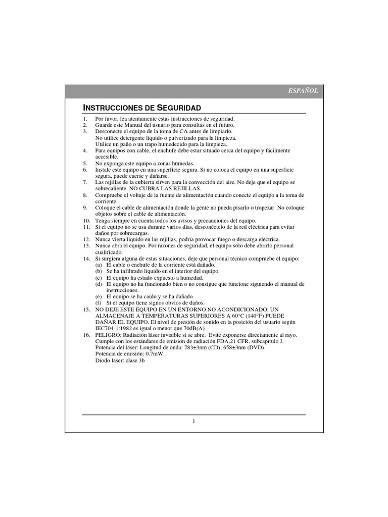 Spanish | PDF | Disco compacto | DVD