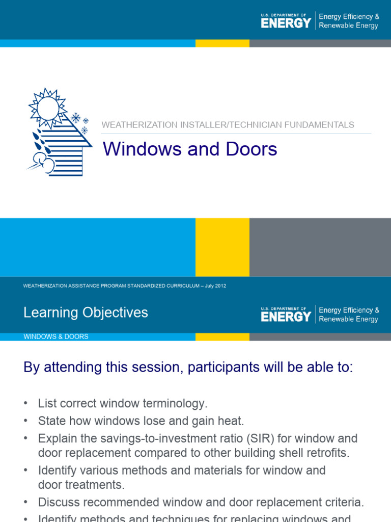 5 3h PP Windows Doors 2012 v2.0 | PDF | Window | Materials