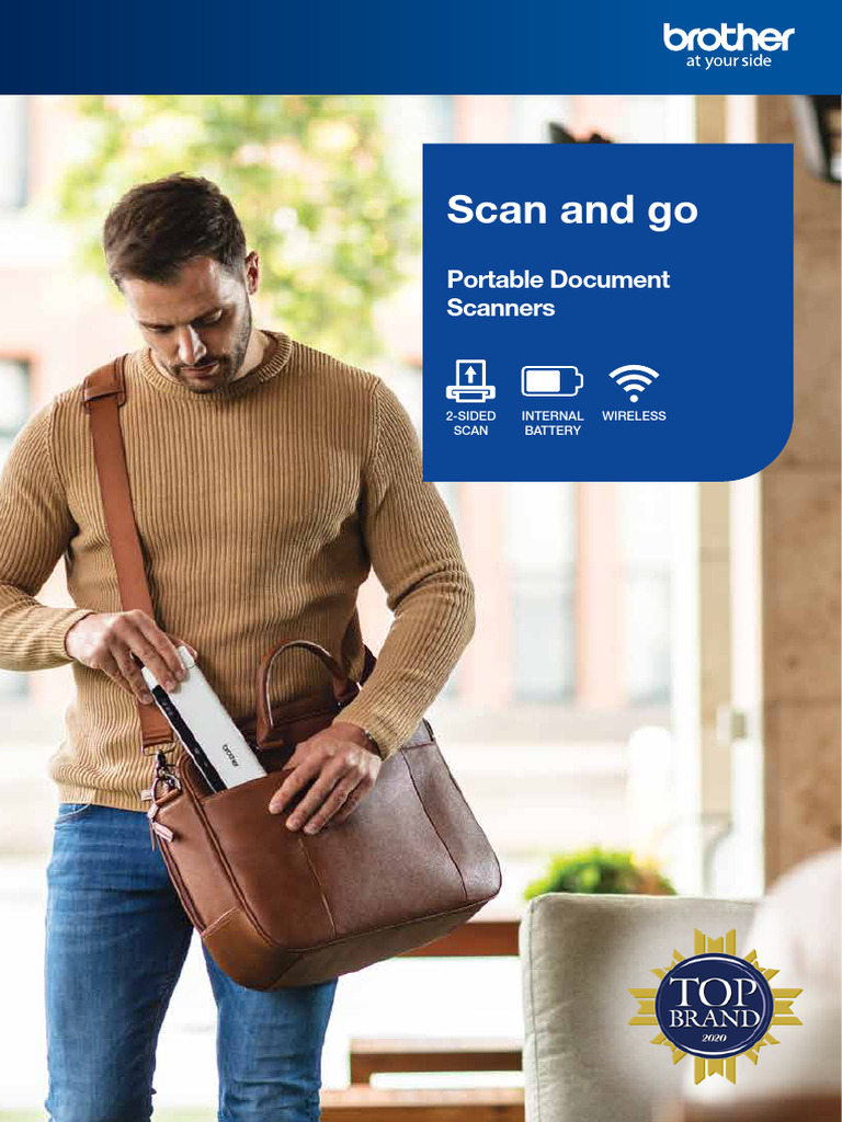 Brother Mobile Document Scanner Brochure | PDF | Image Scanner | Wi Fi