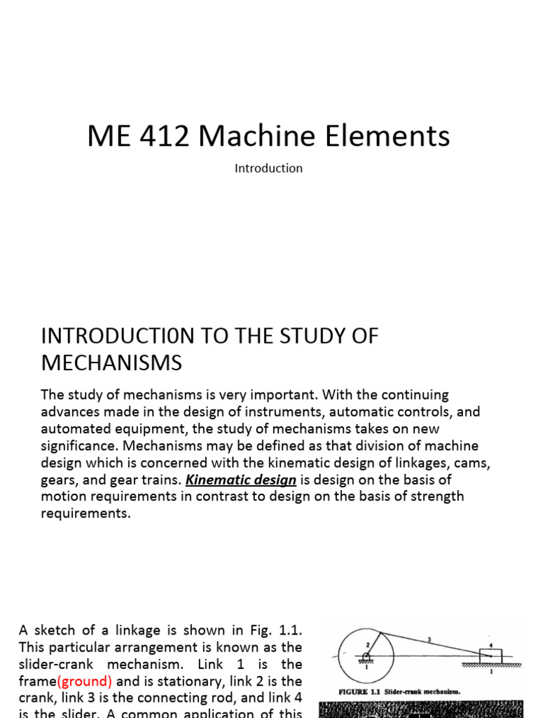 Kinematics | PDF | Gear | Machines