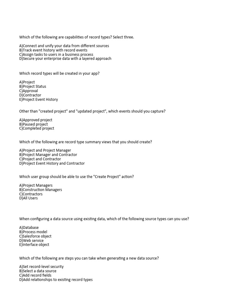 Design Record Types Model And Configure Your Data Download Free Pdf Databases Software 
