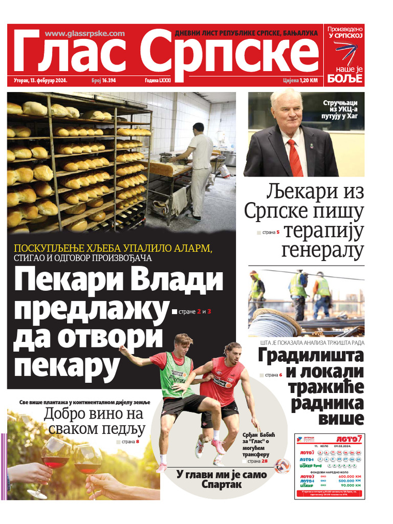 Glas Srpske 20240213 | PDF