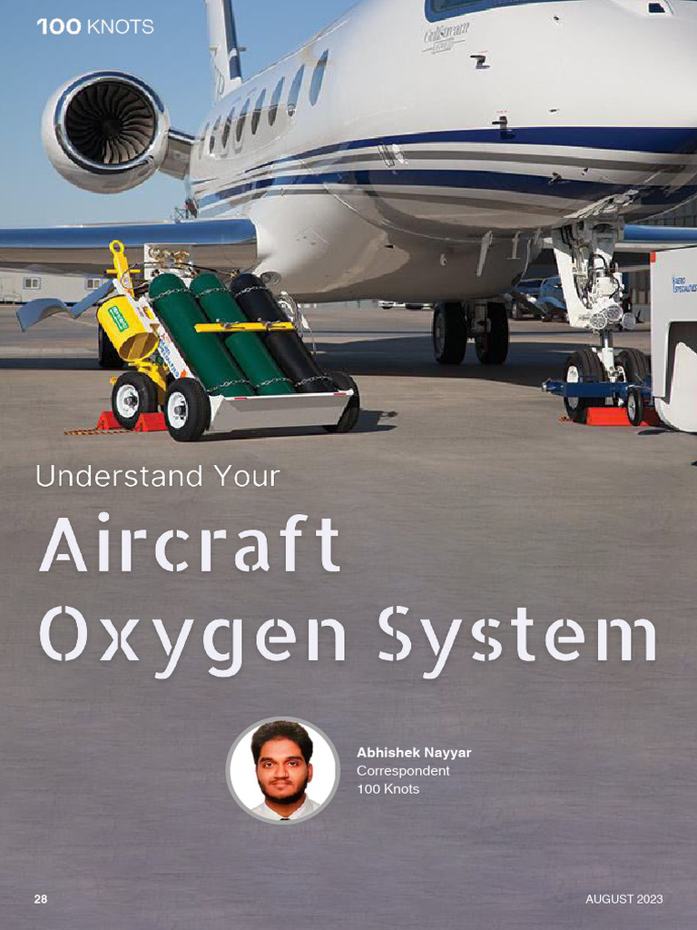 Aircraft Oxygen Systems 100 Knots Magazine August 2023 1693398827 | PDF ...