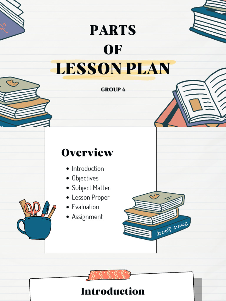 Group 4 Presentation | PDF | Lesson Plan | Educational Assessment