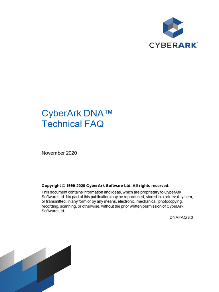CyberArk DNA™ Technical FAQ | PDF | Superuser | Computer Network