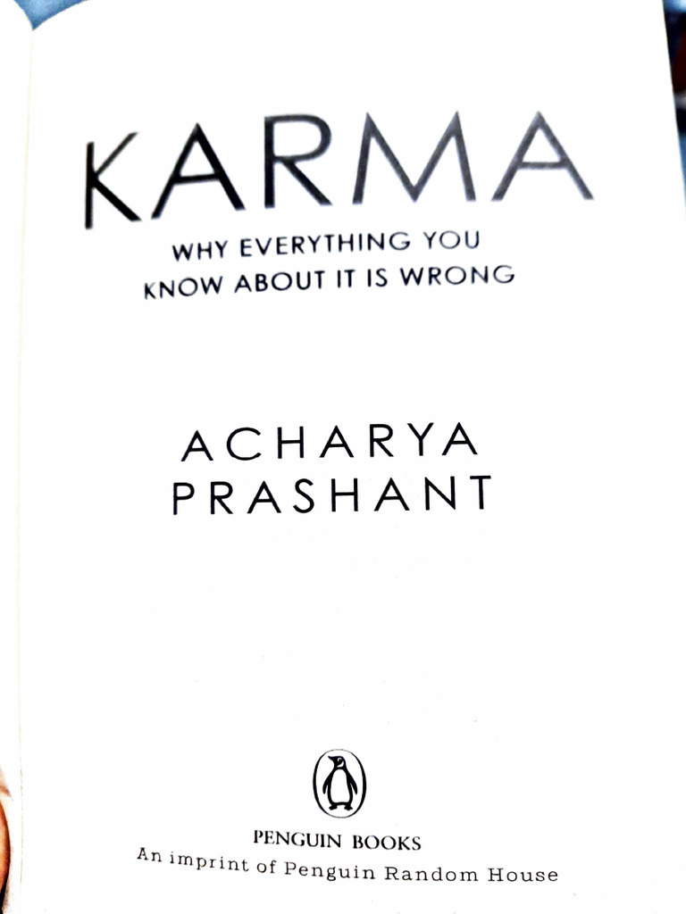 Karma | PDF | Vedanta