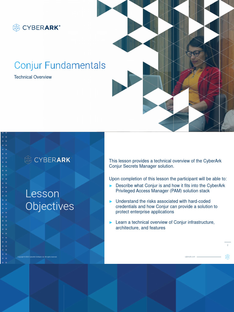 Cau 01 Conjur Fundamentals Overview Download Free Pdf Cloud