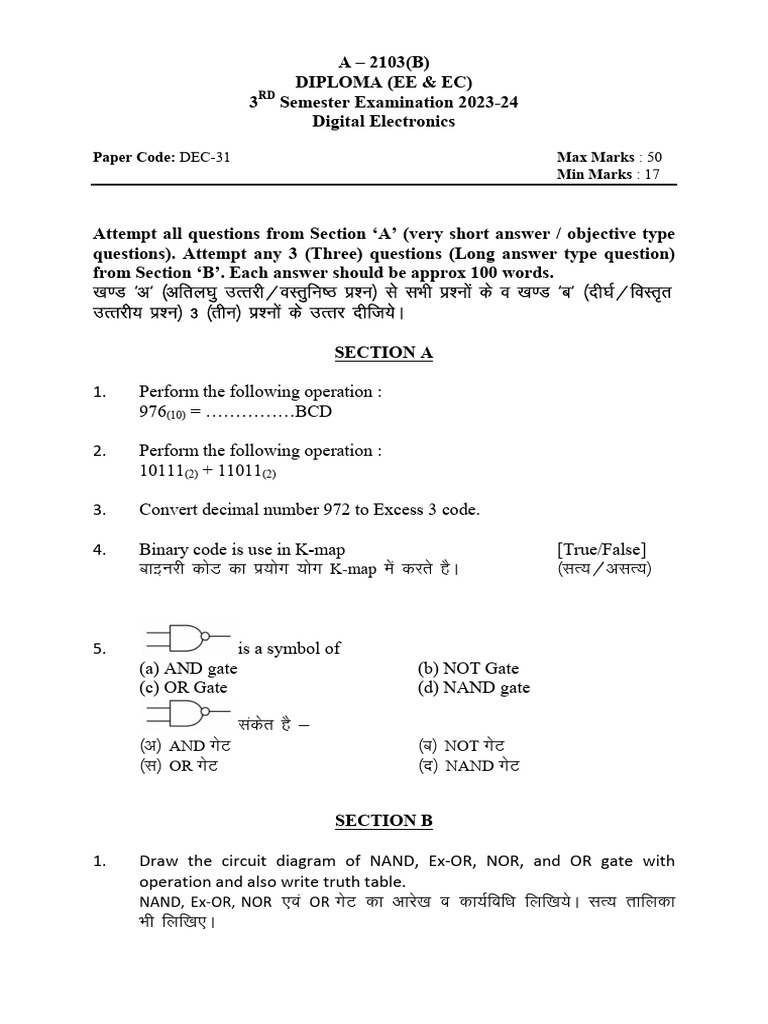 20 01 24 Diploma Poly Ee Iii Sem Digital Electronics Pdf