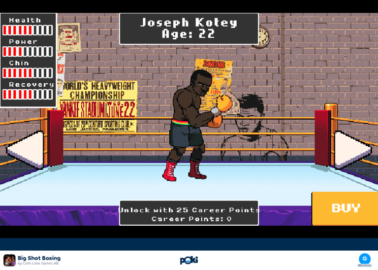 BIG SHOT BOXING - Play This Free Online Game Now! Poki | PDF