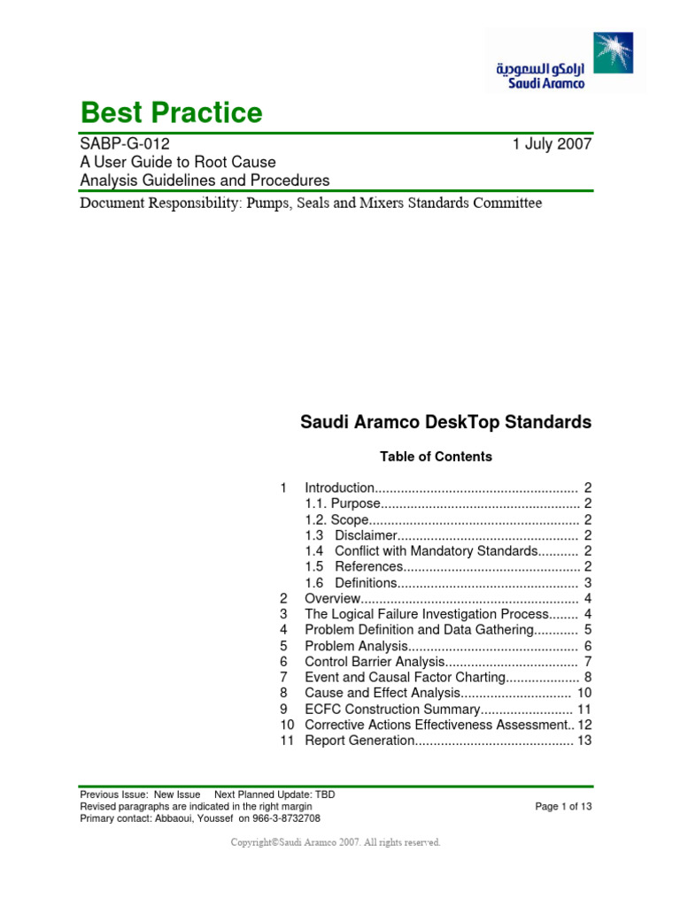 Sabp G 012 | PDF