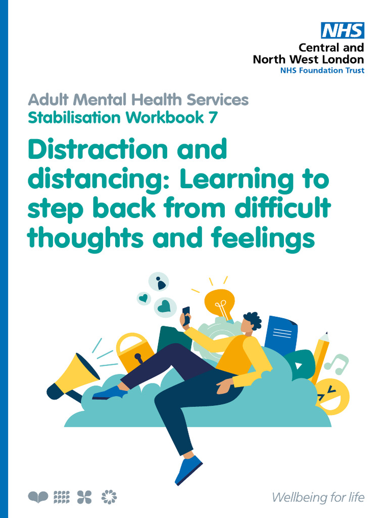 Workbook7 Distraction and Distancing A4 WEB2 | PDF | Thought | Feeling