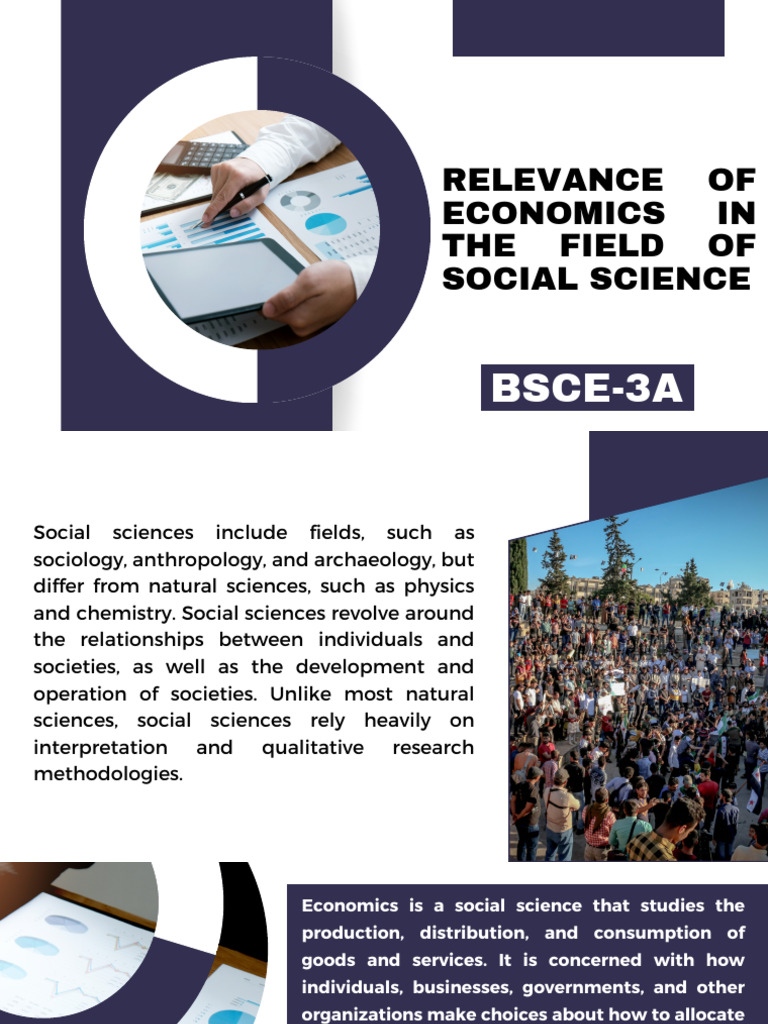 Relevance of Economics in The Field of Social Science | PDF | Economics ...