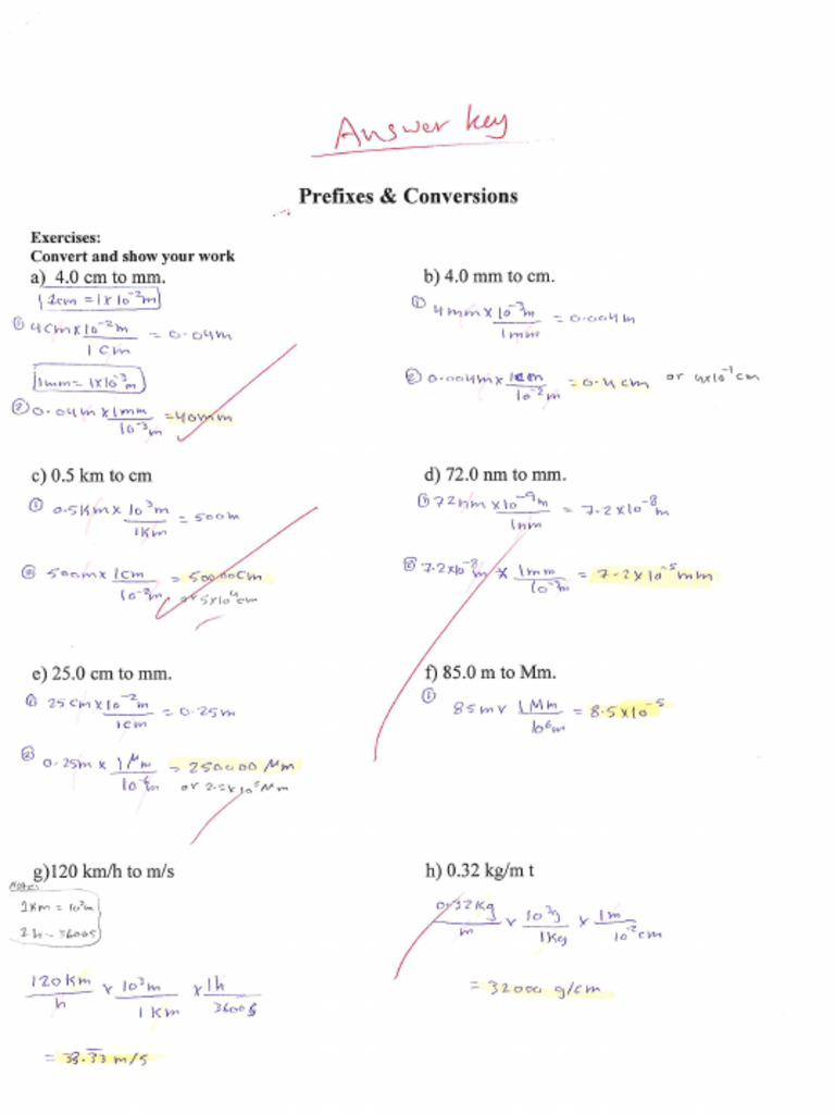 Prefixes - Answer | PDF