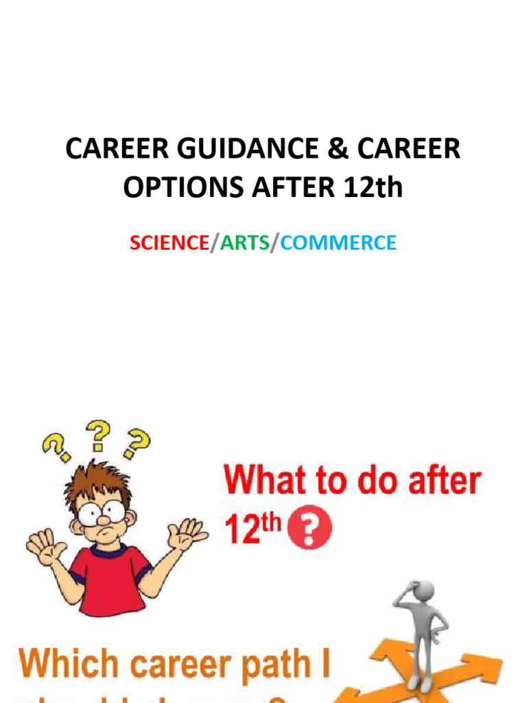 Career Guidance & Career Options After 12th | PDF | Government Of India
