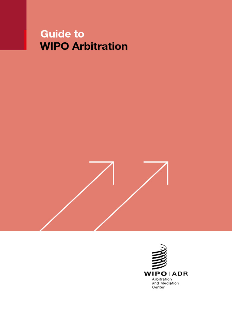 Wipo Pub 919 2020 | Download Free PDF | Arbitration | Alternative Dispute Resolution