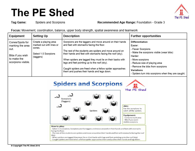 ThePEShed SpidersandScorpions | PDF