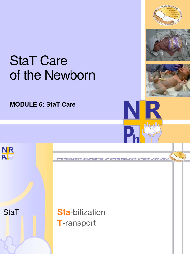 StaT Care of The Newborn | PDF | Hyperthermia | Hypothermia