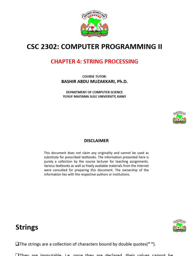 Java Chapter4 Lecture Notes Pdf String Computer Science Integer Computer Science 6415