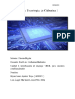 Introducción Al Lenguaje VHDL | PDF | Vhdl | Tecnologías de la información