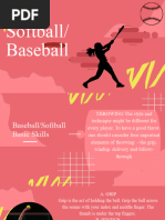 Softball Pitching Grips Overview | PDF | Pitcher | Softball