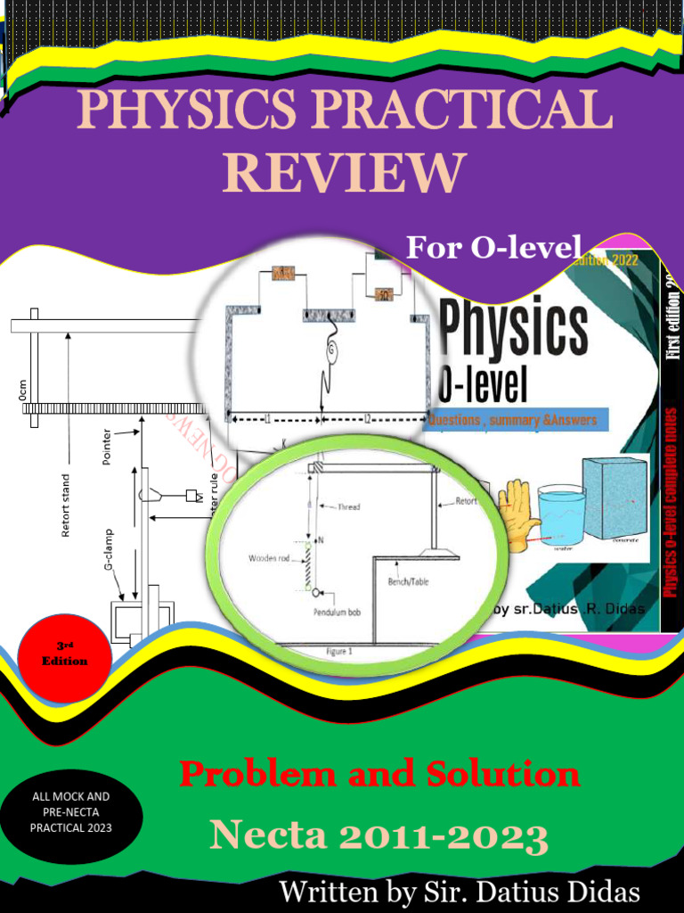 NECTA Physics Practical Review 2011-2023 | PDF | Pendulum | Density