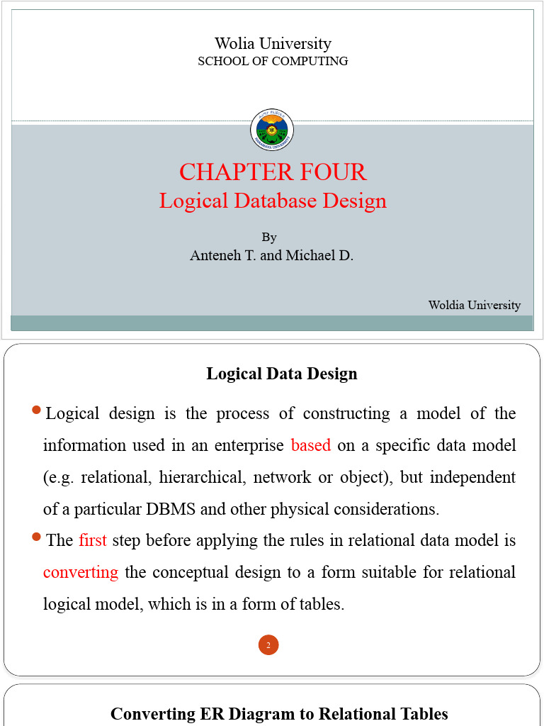 DB CH4 | PDF | Relational Model | Conceptual Model