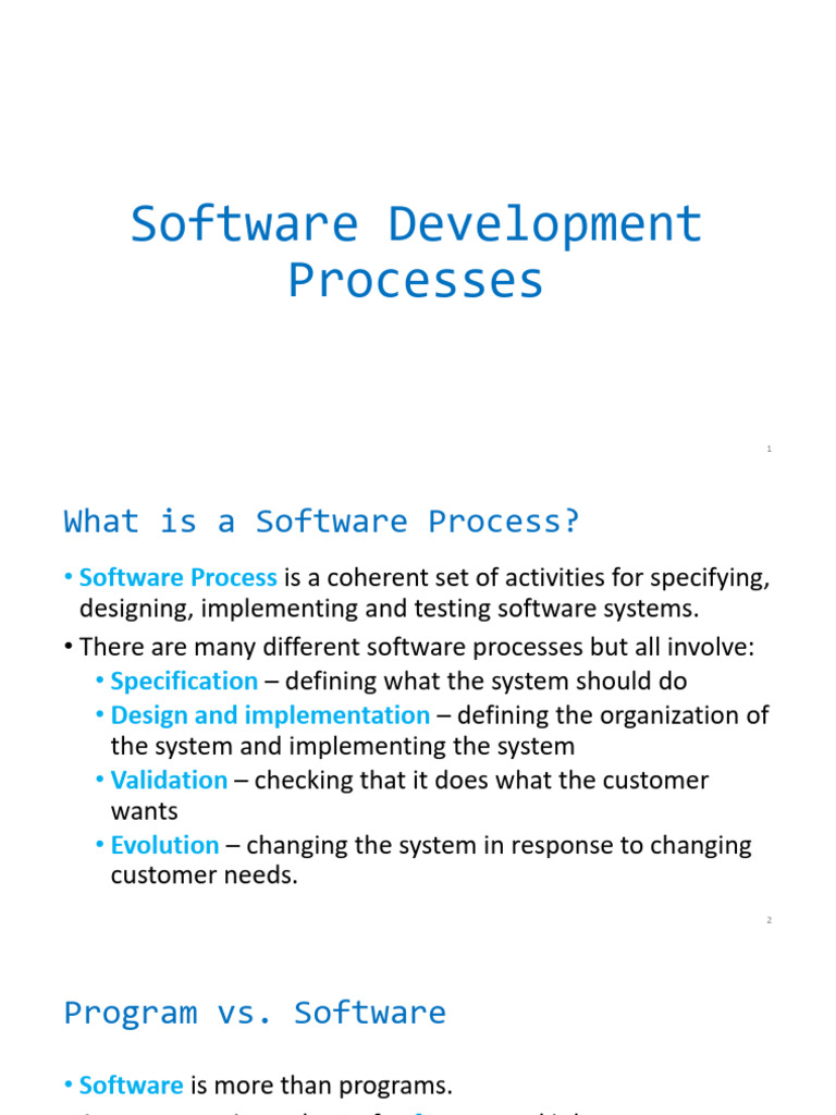 Lecture 2 - 1 - 1 - SE Processes (SDLC) | PDF | Use Case | Feasibility Study