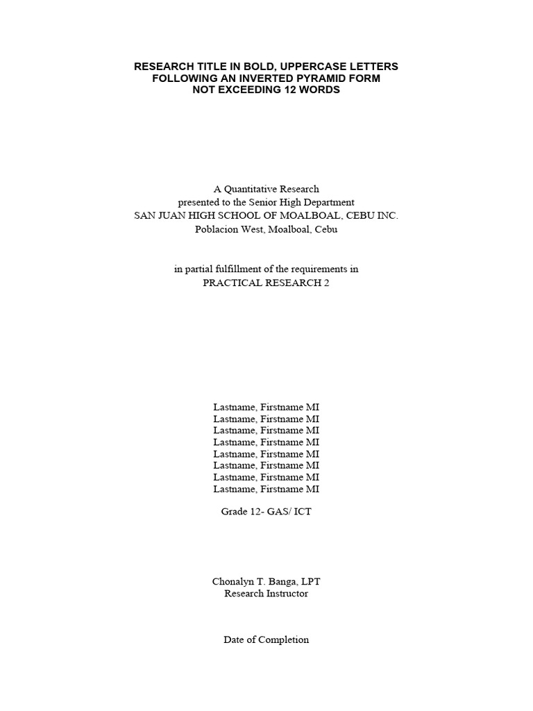 Research-Paper Format | PDF | Data Analysis | Methodology