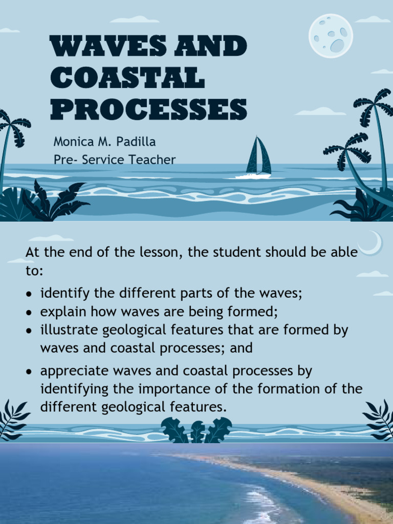 Waves and Coastal Processes | PDF | Tide | Shoal