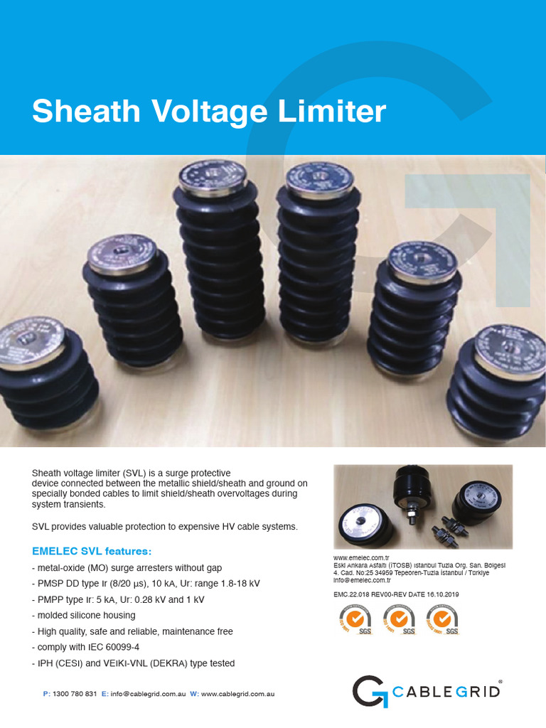 SVL Katalog | PDF | Insulator (Electricity) | Physical Quantities