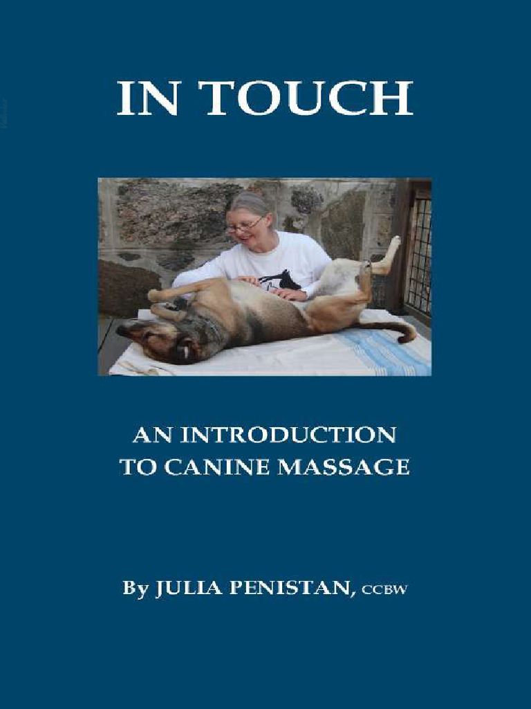 In Touch, An Introduction To Canine Massage (VetBooks - Ir ...