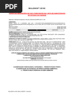 F249831 - Bulldock 125 SC - Bula - GHS | PDF | Nuvem | Inseticida