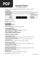Bula do Fungicida Cypress 400 EC | PDF | Fungicida | Fungo