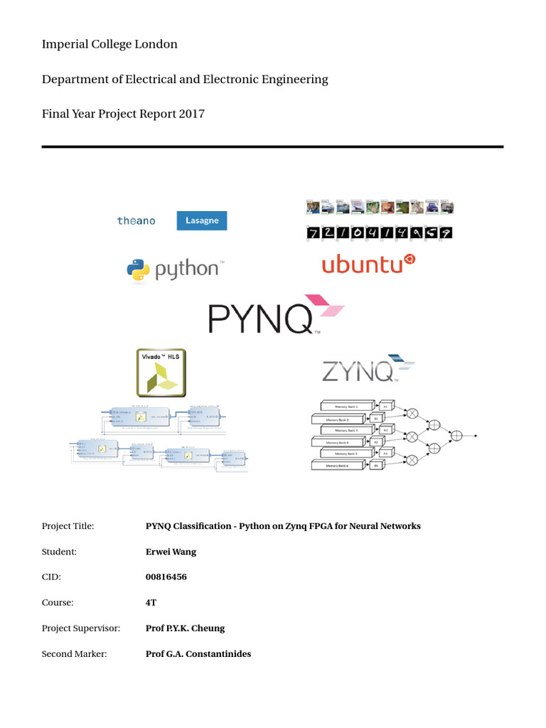 Pynq Classification | PDF | Field Programmable Gate Array | System On A Chip