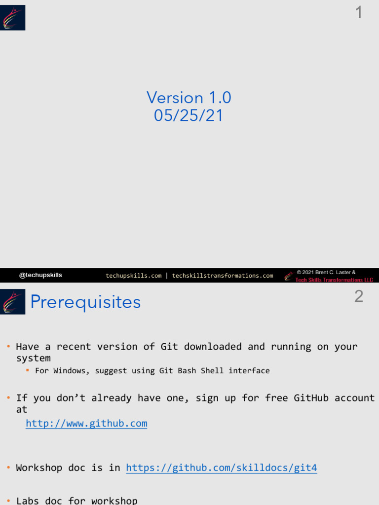 Git in 4 Weeks | PDF | Microsoft Windows | Graphical User Interfaces