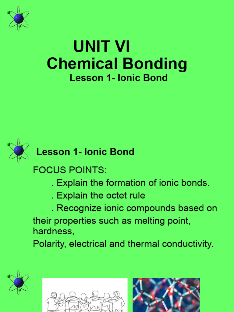 Understanding Ionic Bonds and Compounds | PDF | Chemical Bond | Ionic ...