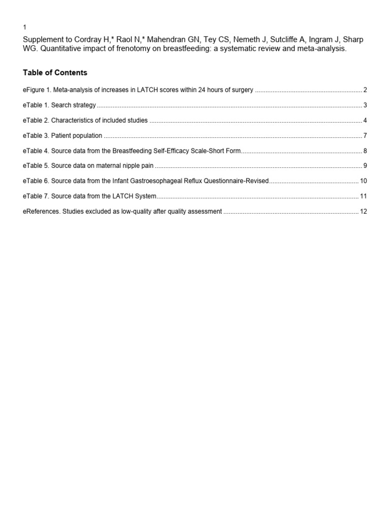 Arquivos Suplementares Coldray 2023 - Quality... | PDF | Infants | Pediatrics